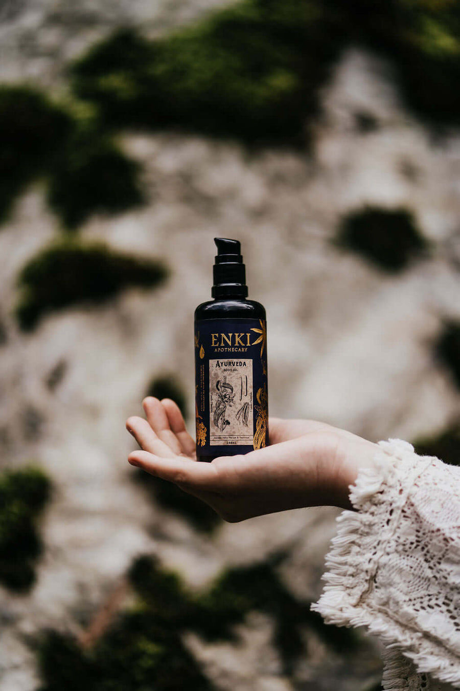 Ayurveda Replenishing Body Oil | Enki Apothecary - Enki Apothecary